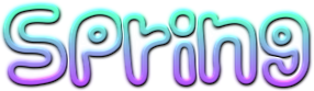 Cool Text: Spring Logo Design